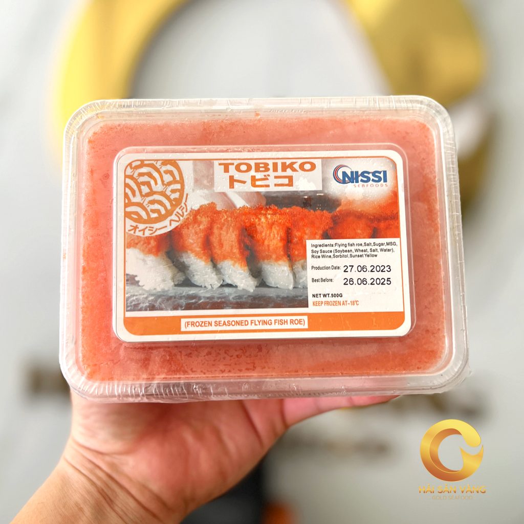 Trứng Cá Chuồn Tobiko | Hải Sản Vàng - Gold Seafood